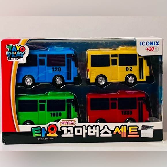 Tayo | Toys | Tayo The Little Bus Limited Edition Th Anniversary Set ...